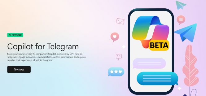 Microsoft launches its Copilot bot on Telegram Microsoft launches its Copilot bot on Telegram